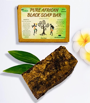 Garvey Nation | Afro Botanicals Pure African Black Soap Bar - Buy Black ...