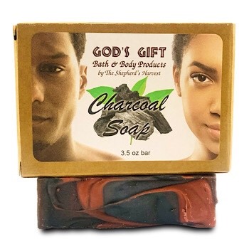 Garvey Nation | God’s Gift Charcoal Soap (with Tea Tree & Red Clay ...